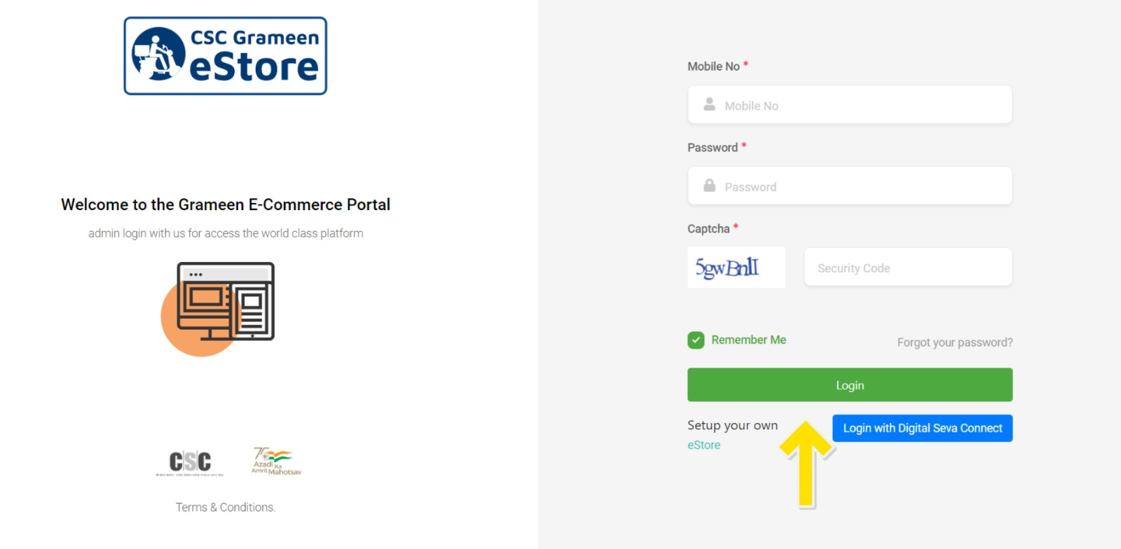CSC Grameen E-Store VLE Online Registration 2024 | अभी करे अपना सीएससी ...